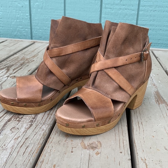 Antelope | Shoes | Leather Clog Sandal Tan Antelope Eu 39 | Poshmark